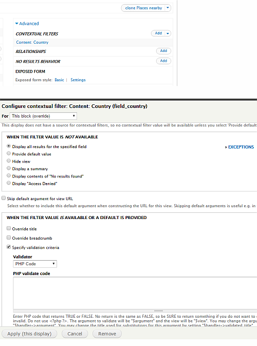 Contextual Filter: Andere Nodes anzeigen mit identischem field value aus current node | Drupal ...
